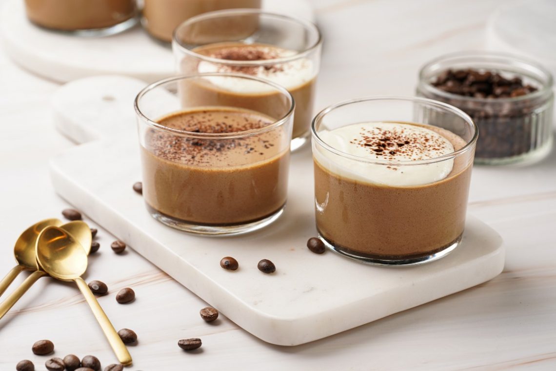 Semifreddo al caffè, senza uova e senza panna - Melarossa