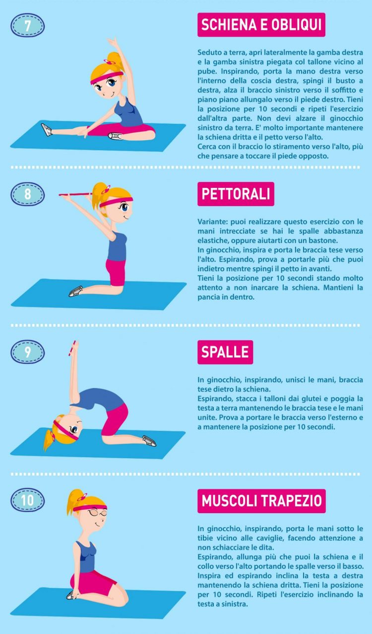 Stretching: che cos'è, i benefici e esercizi da fare per allungarti ...