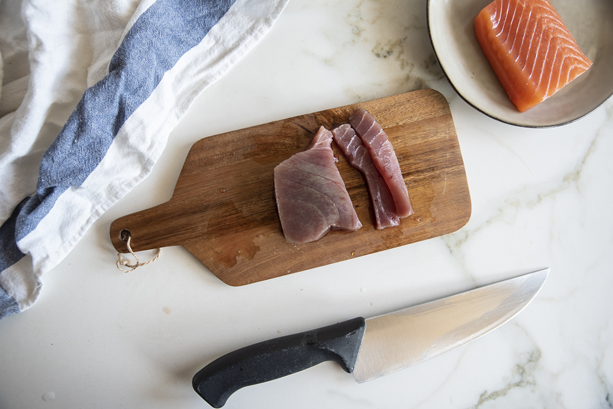 Sashimi di salmone e tonno: la ricetta - Melarossa