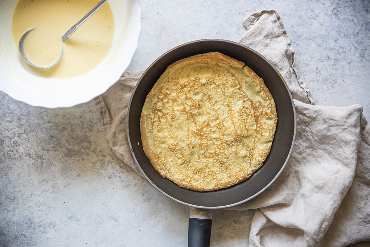 Crepes salate alle verdure - Ricetta light - Melarossa