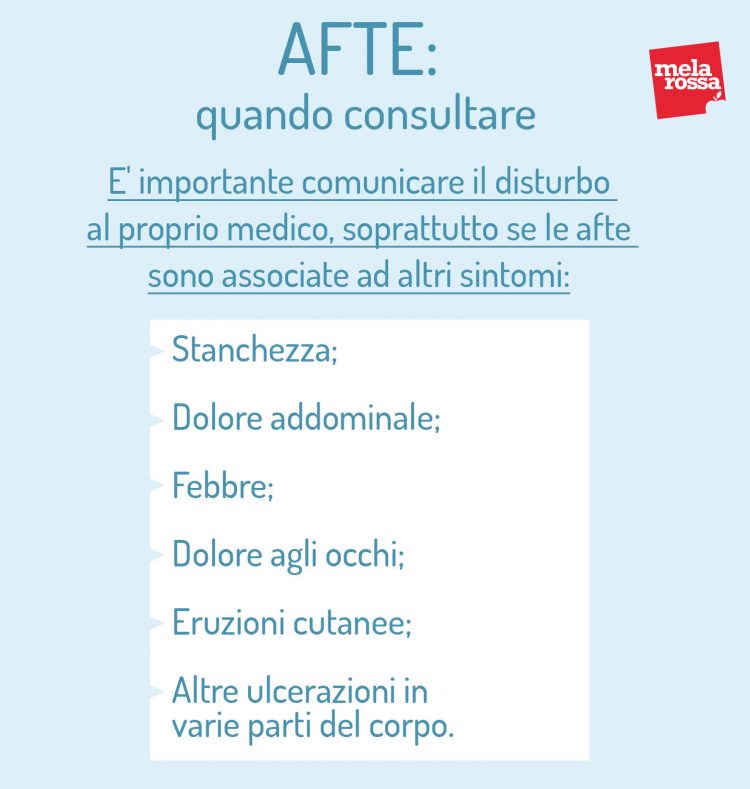 Afte: cosa sono, cause, sintomi e come curare e prevenire