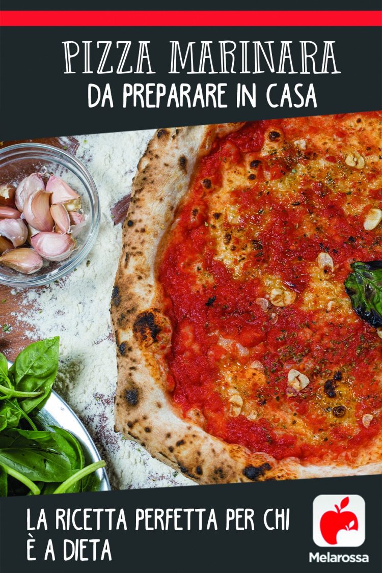 Pizza marinara, una ricetta leggera e gustosa - Melarossa