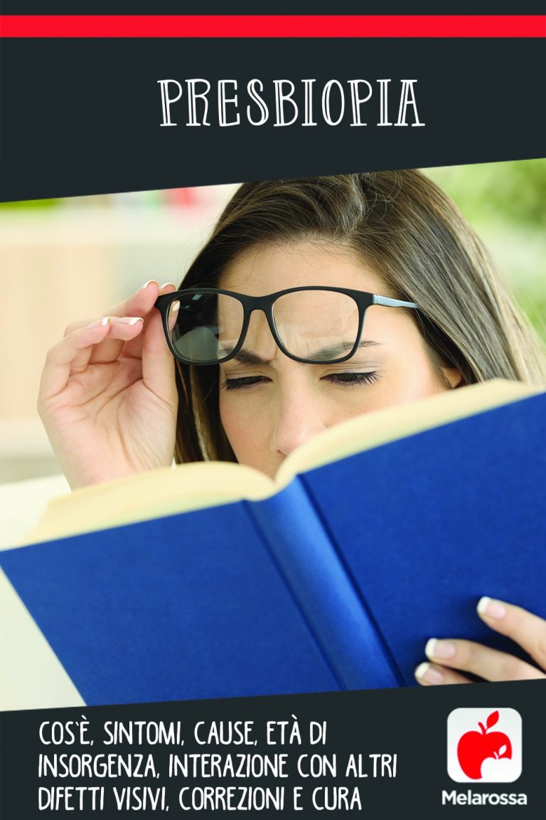 Presbiopia: cos’è, sintomi, cause, età di insorgenza, correzioni e cura