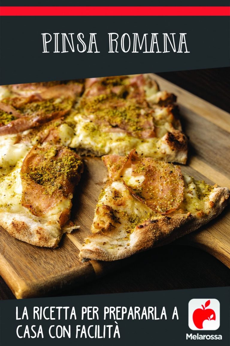 Pinsa romana: ricetta, impasto e ingredienti - Melarossa