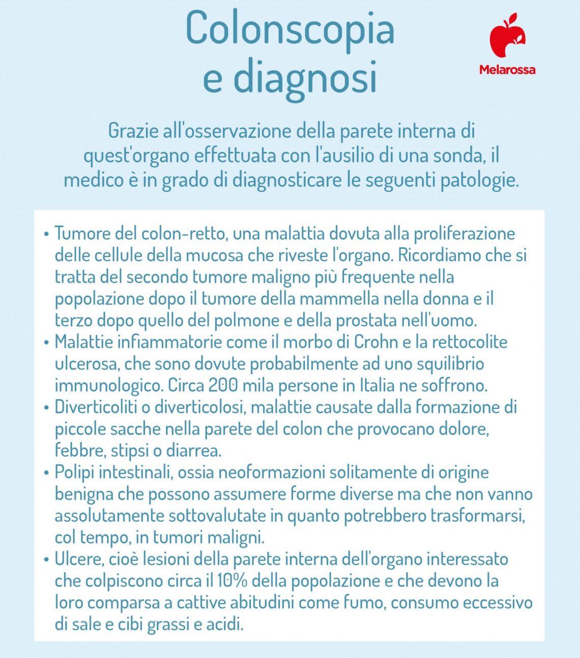 Colonscopia: cos’è, quando è consigliata, tipi, preparazione, dieta