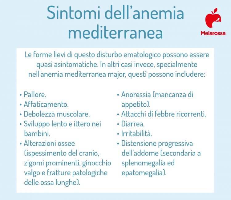 Anemia mediterranea: cos’è, cause, sintomi, diagnosi, cure