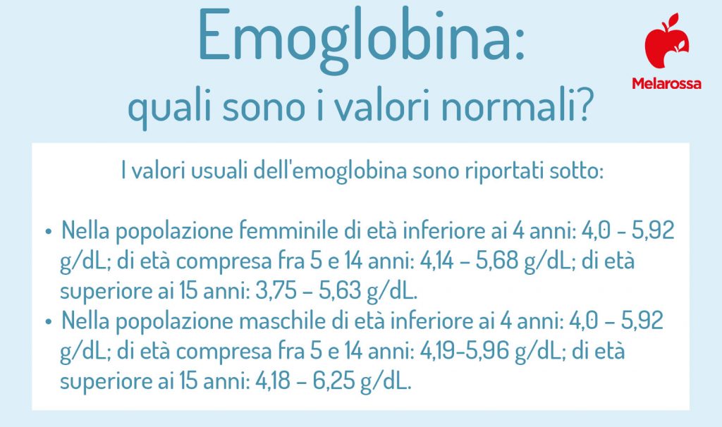 Emoglobina: cos’è, valori normali e cosa fare quando è bassa o alta