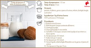 Latte di cocco: proprietà, benefici e come farlo in casa