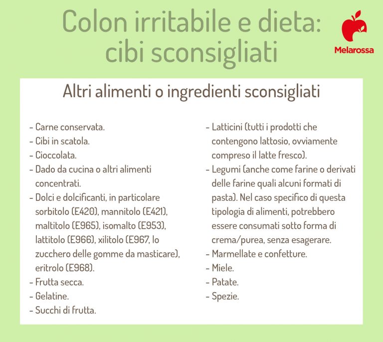 Dieta per colon irritabile: cosa mangiare, cibi FODMAP e menù