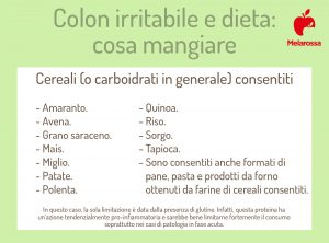 Dieta per colon irritabile: cosa mangiare, cibi FODMAP e menù