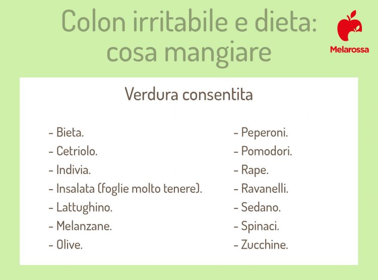 Dieta per colon irritabile: cosa mangiare, cibi FODMAP e menù