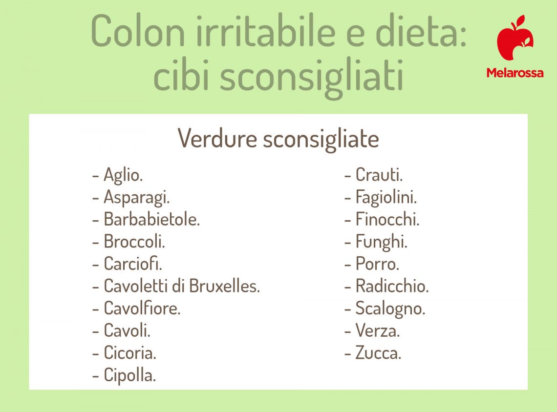 Dieta per colon irritabile: cosa mangiare, cibi FODMAP e menù