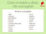 Dieta per colon irritabile: cosa mangiare, cibi FODMAP e menù