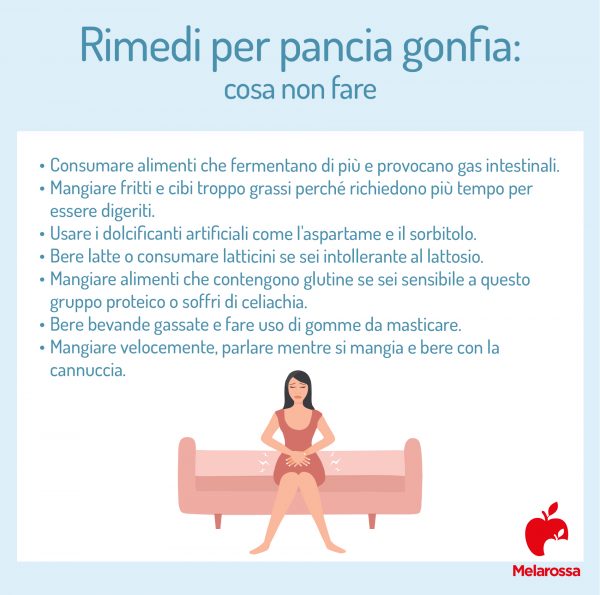 Pancia gonfia rimedi: come sgonfiarla velocemente