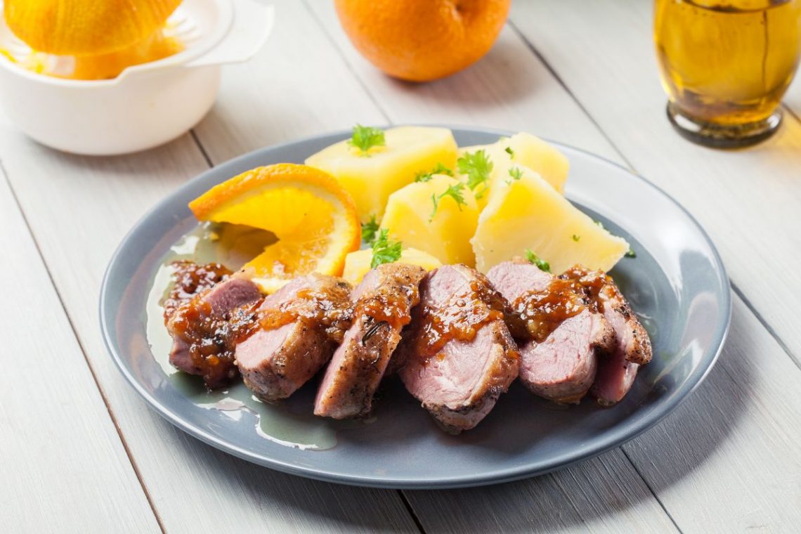 Anatra all'arancia - Melarossa