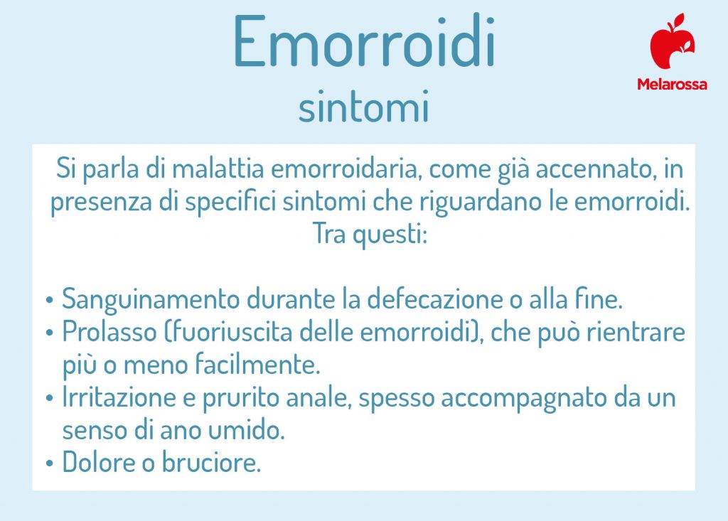 Emorroidi: cosa sono, cause e sintomi, cosa mangiare, rimedi
