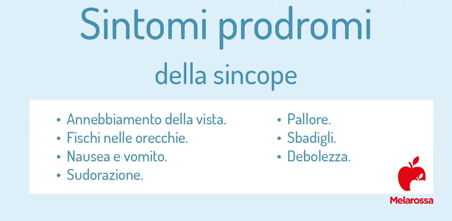 Sincope: cos’è, tipi, sintomi, cause, cosa fare - Melarossa