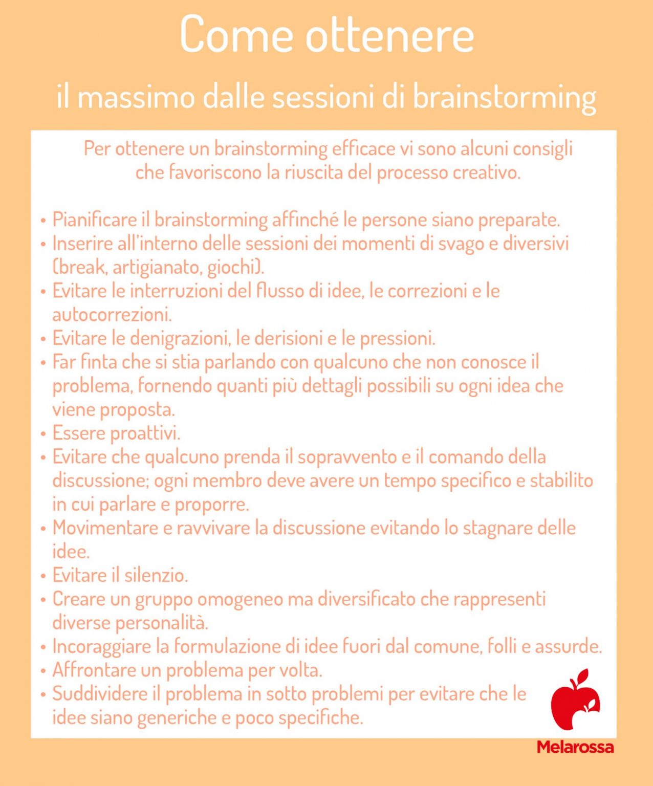 Brainstorming: cosa vuole dire, a cosa serve, fasi e regole