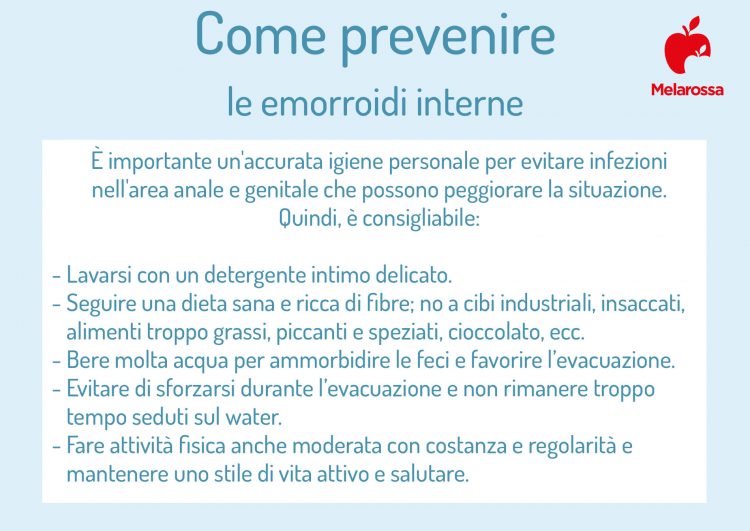Emorroidi interne: cosa sono, sintomi, rimedi e complicanze