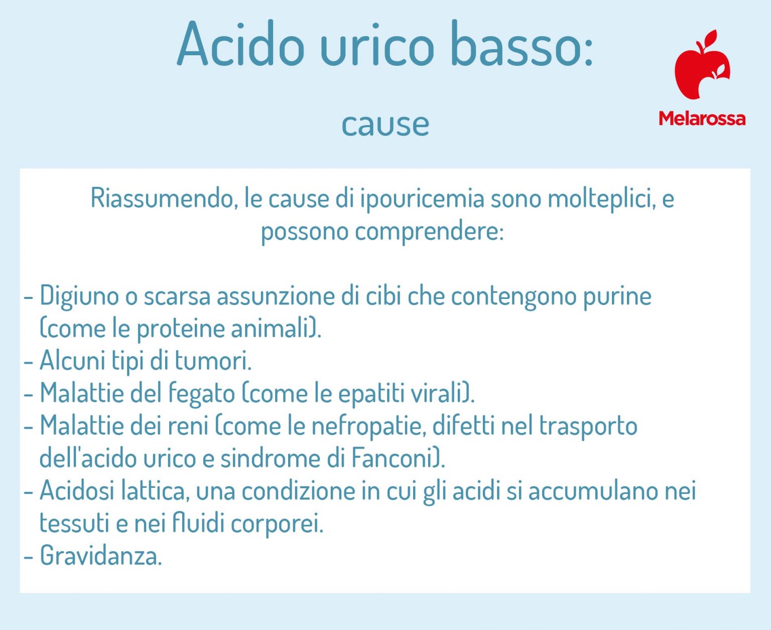 Acido urico: cos'è, come si misura, valori normali e trattamenti ...
