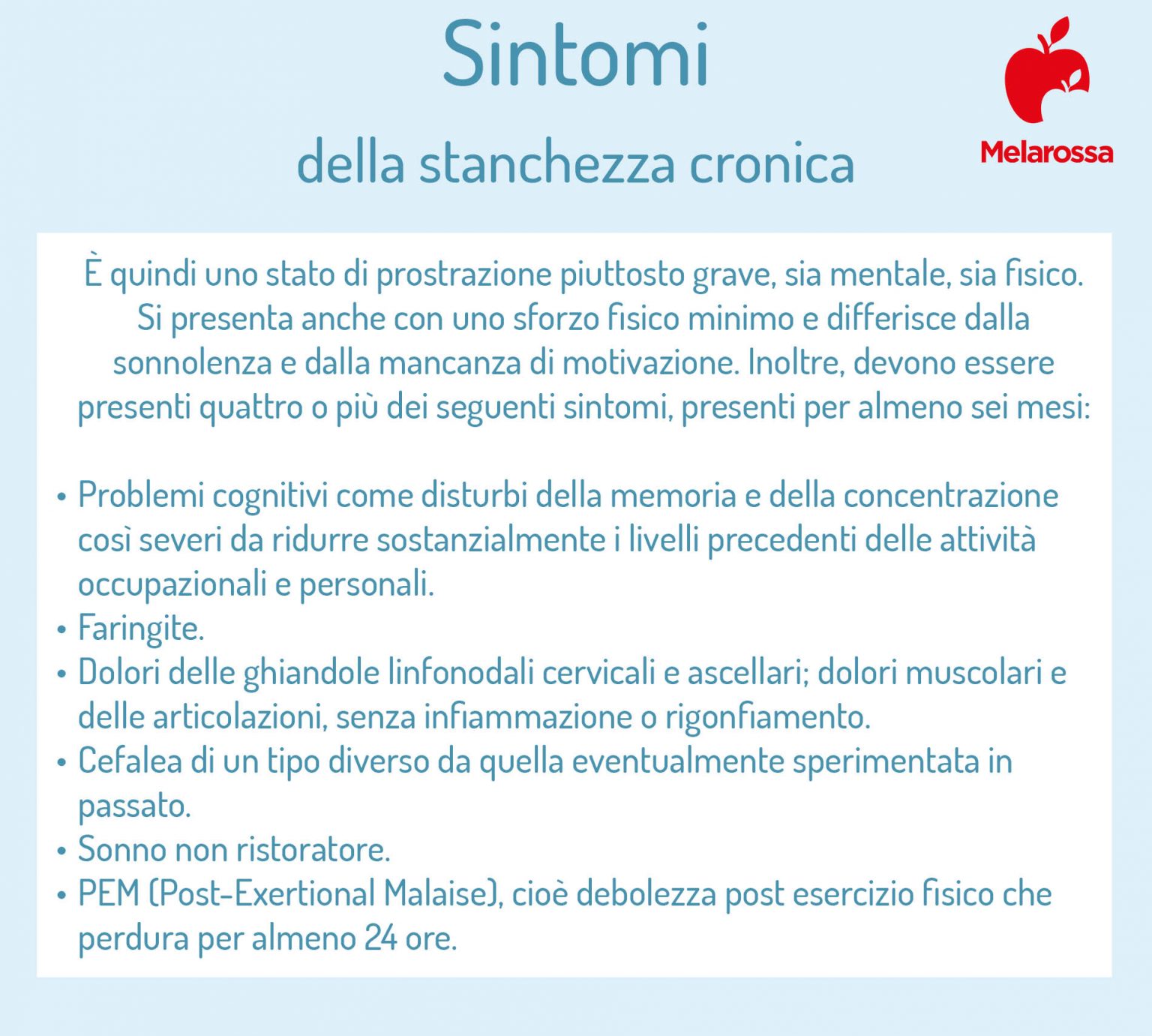 Stanchezza cronica: cause, sintomi e come si riconosce