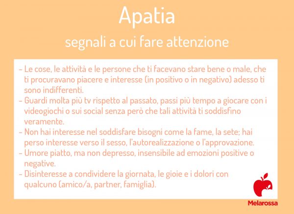 Apatia: significato, sintomi, cause, diagnosi e come si cura