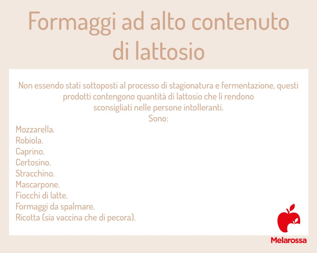 Formaggi senza lattosio: l'elenco degli alimenti per gli intolleranti