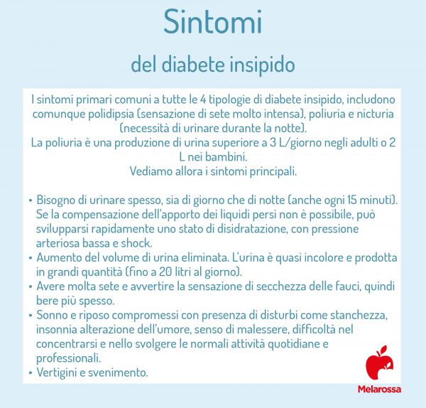 Diabete insipido: che cos'è, cause, sintomi, diagnosi e come curarlo
