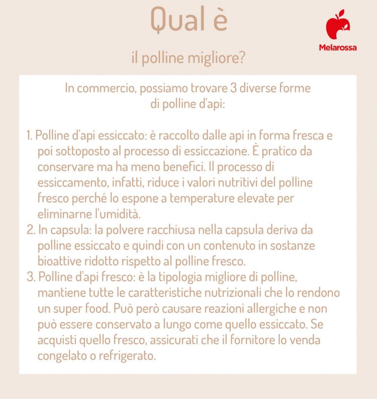 Polline: che cos'è, proprietà, benefici e come assumerlo