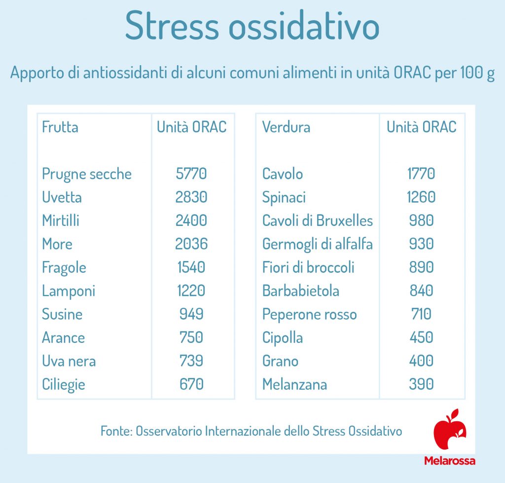 Stress ossidativo: come prevenirlo e come combatterlo- Melarossa