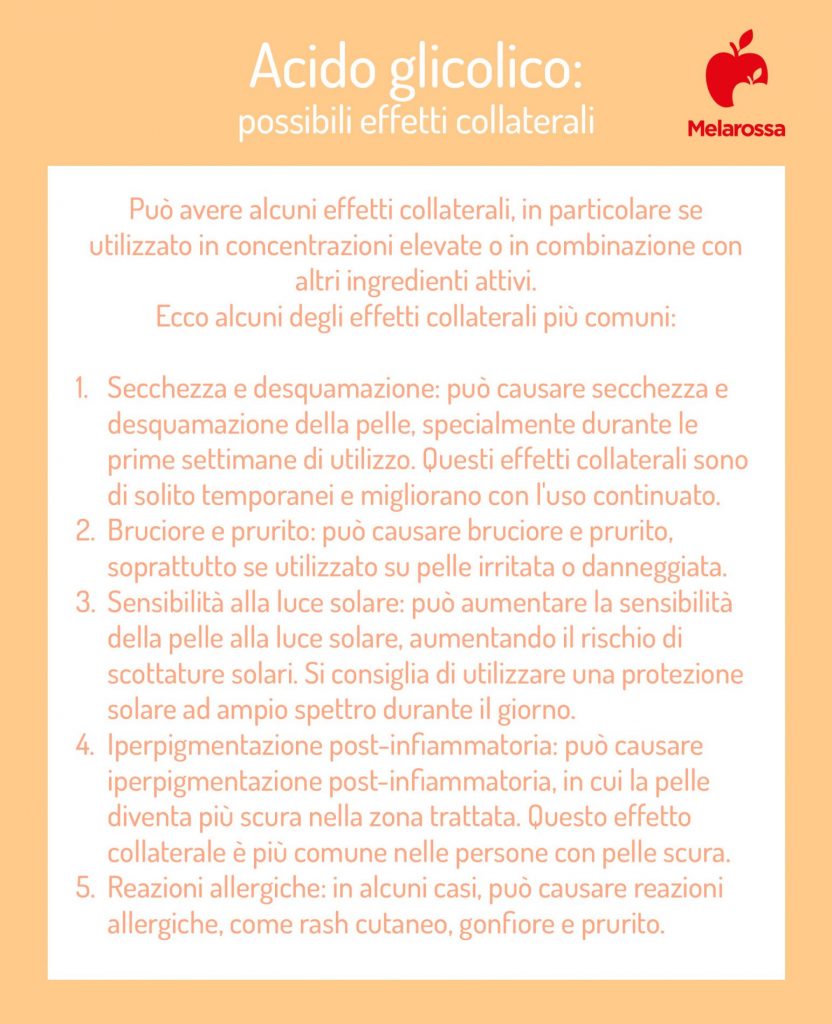 Acido glicolico: che cos'è, benefici, controindicazioni