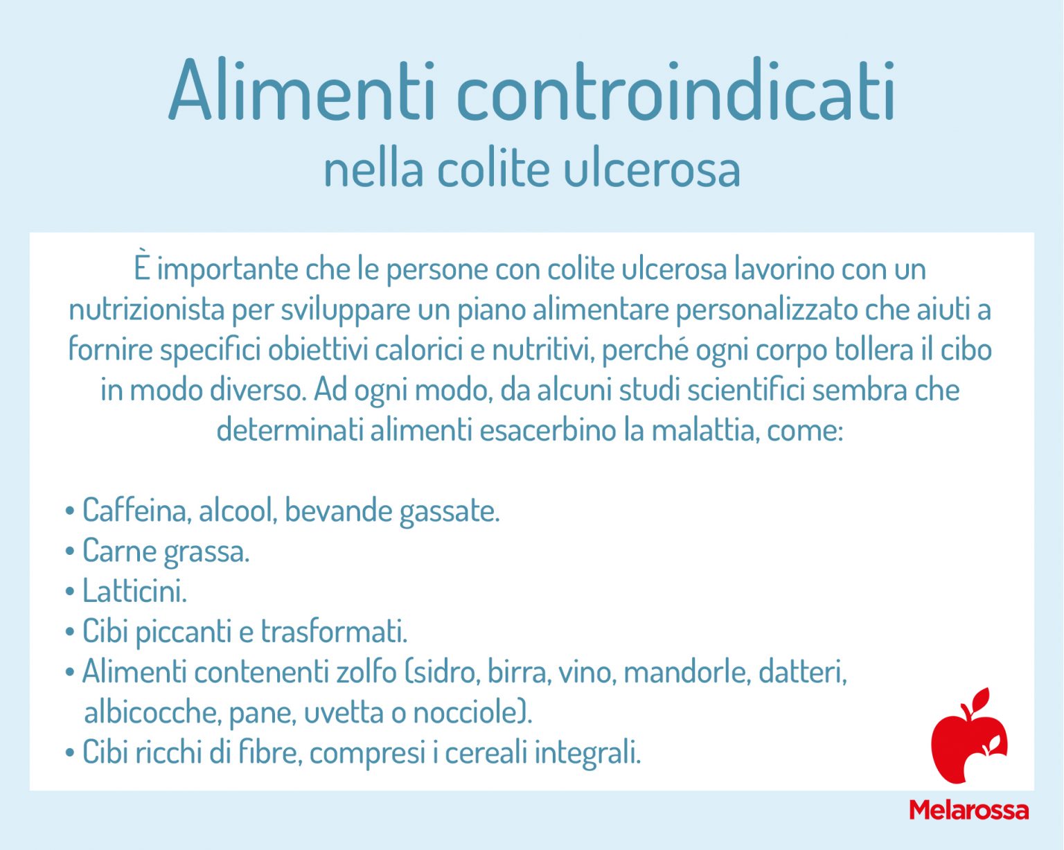 Colite ulcerosa: che cos'è, sintomi, cause, cure e cosa mangiare