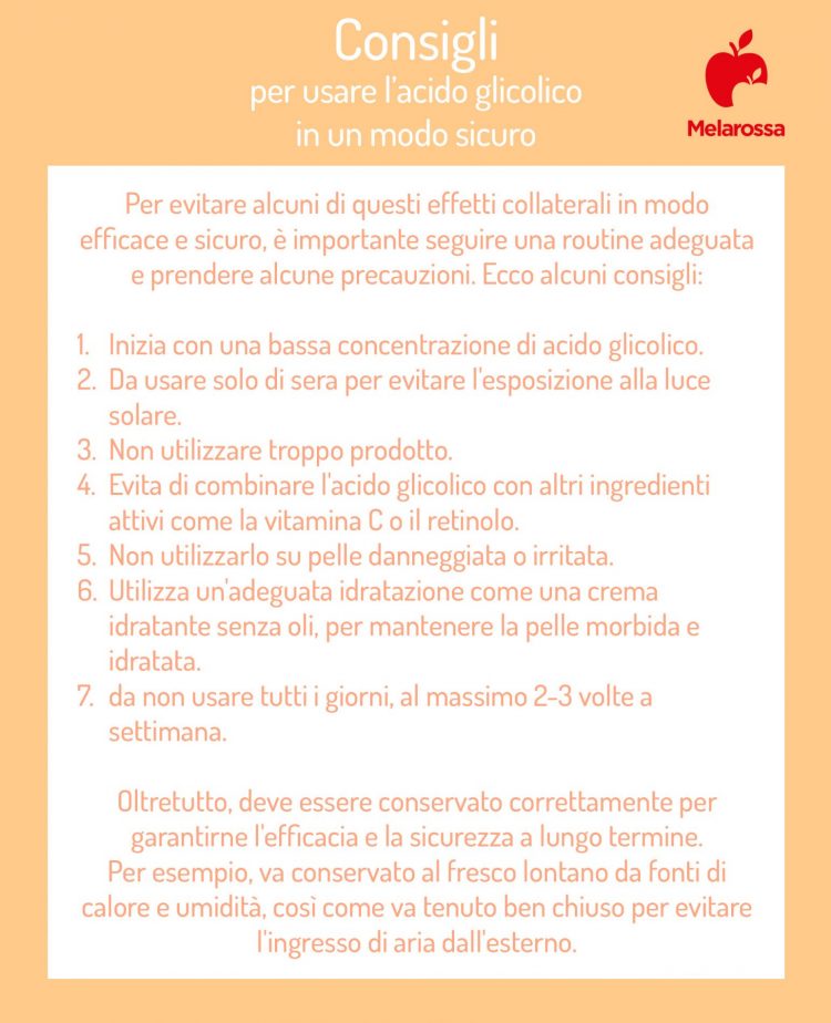 Acido glicolico: che cos'è, benefici, controindicazioni