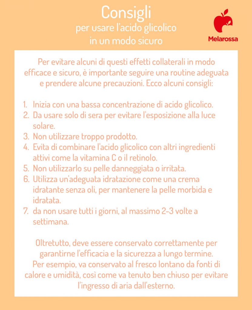 Acido glicolico: che cos'è, benefici, controindicazioni