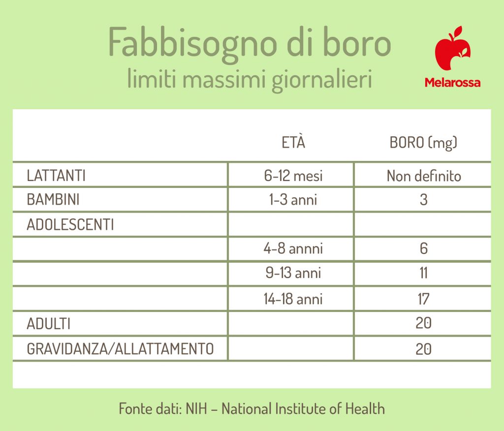 Boro: cos'è, a cosa serve e dove si trova - Melarossa