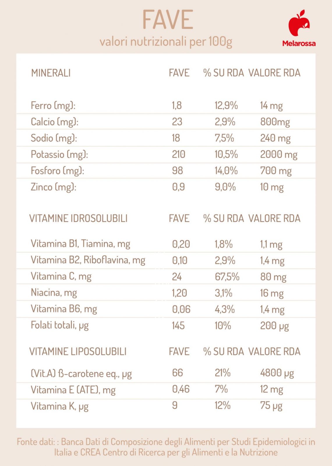 Fave: proprietà, benefici, utilizzi in cucina - Melarossa