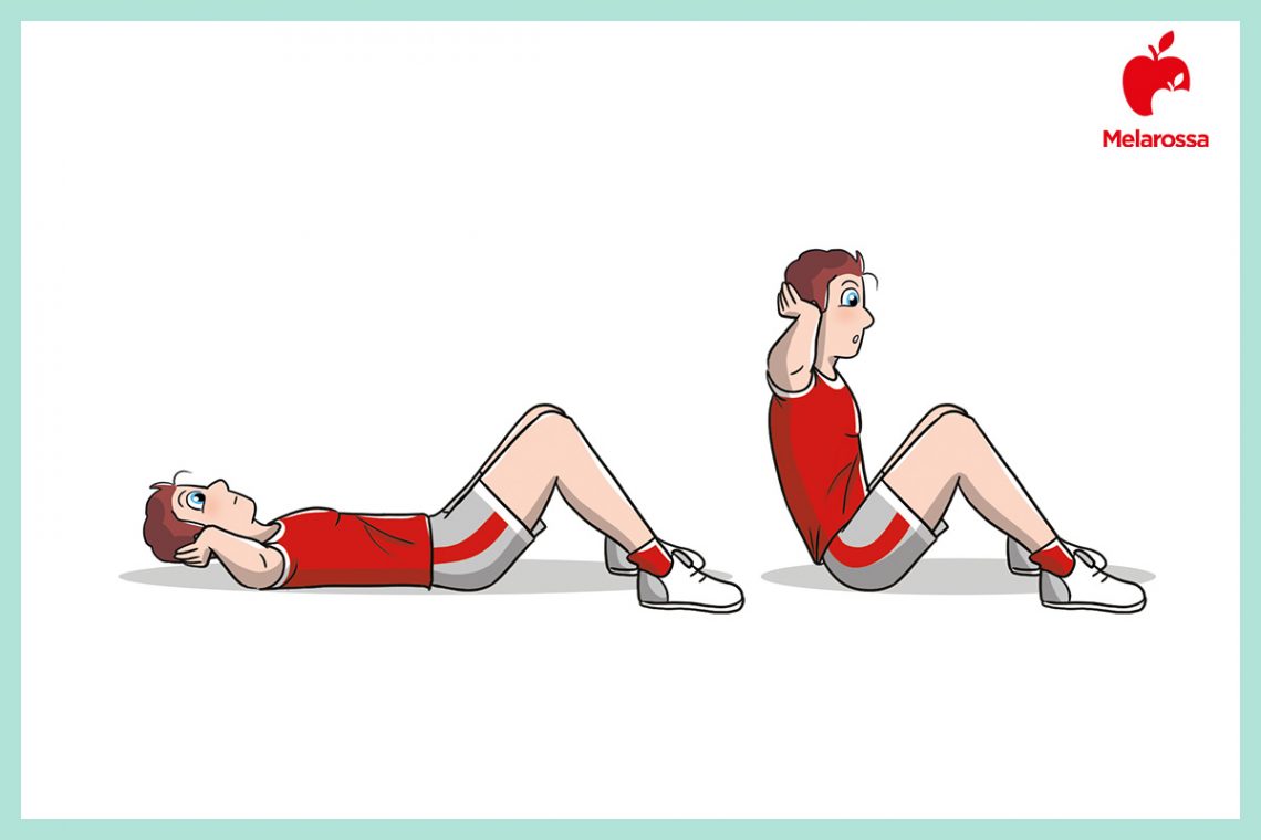 Sit up: che cos'è, muscoli coinvolti, benefici