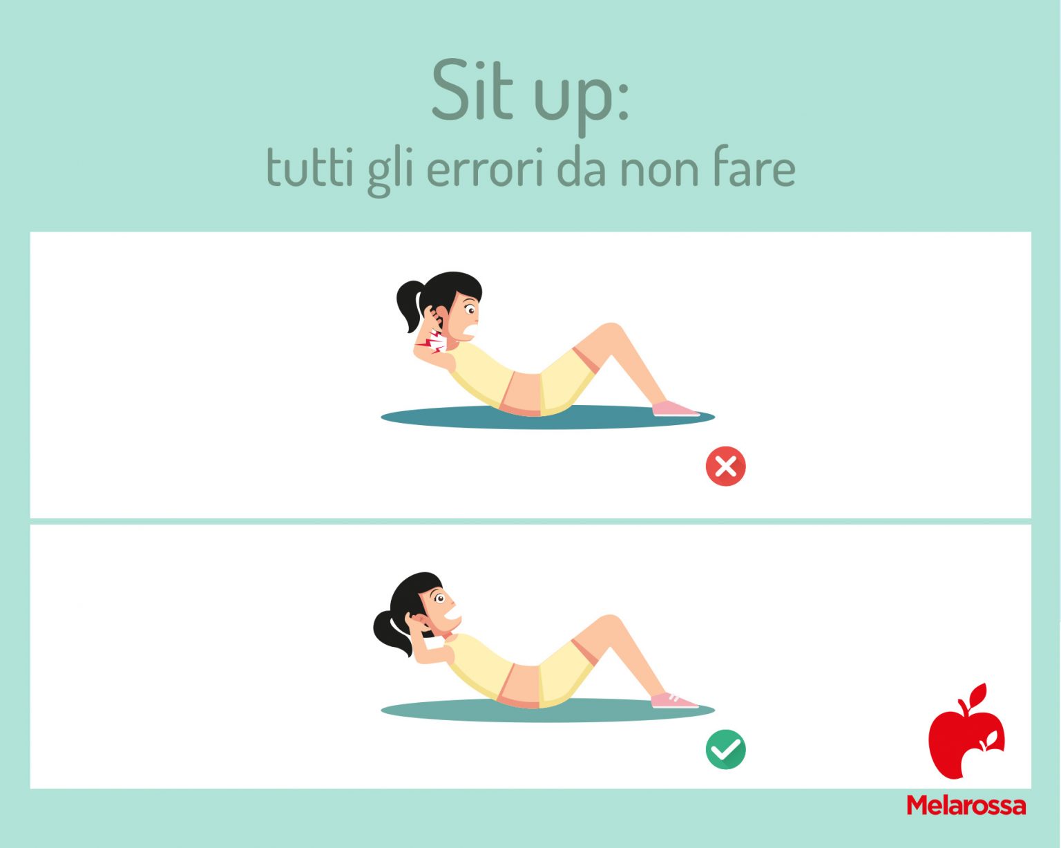 Sit up: che cos'è, muscoli coinvolti, benefici