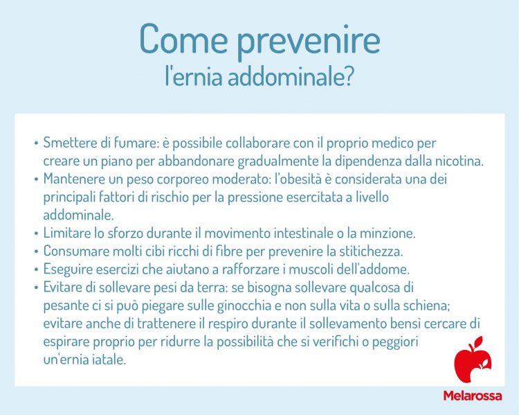 Ernia addominale: che cos'è, sintomi e cause, rimedi