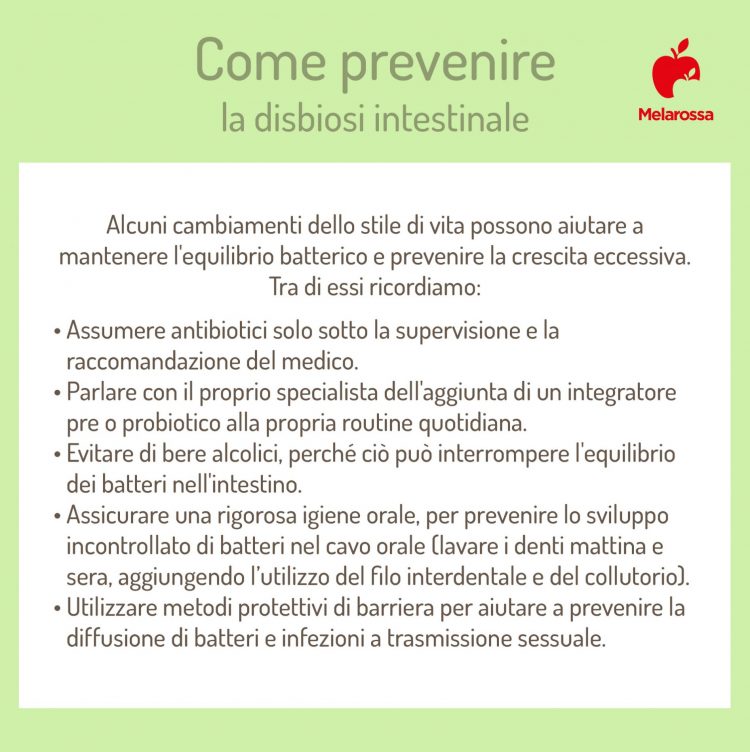 Disbiosi intestinale: che cos'è, sintomi, esempio di menù, cure