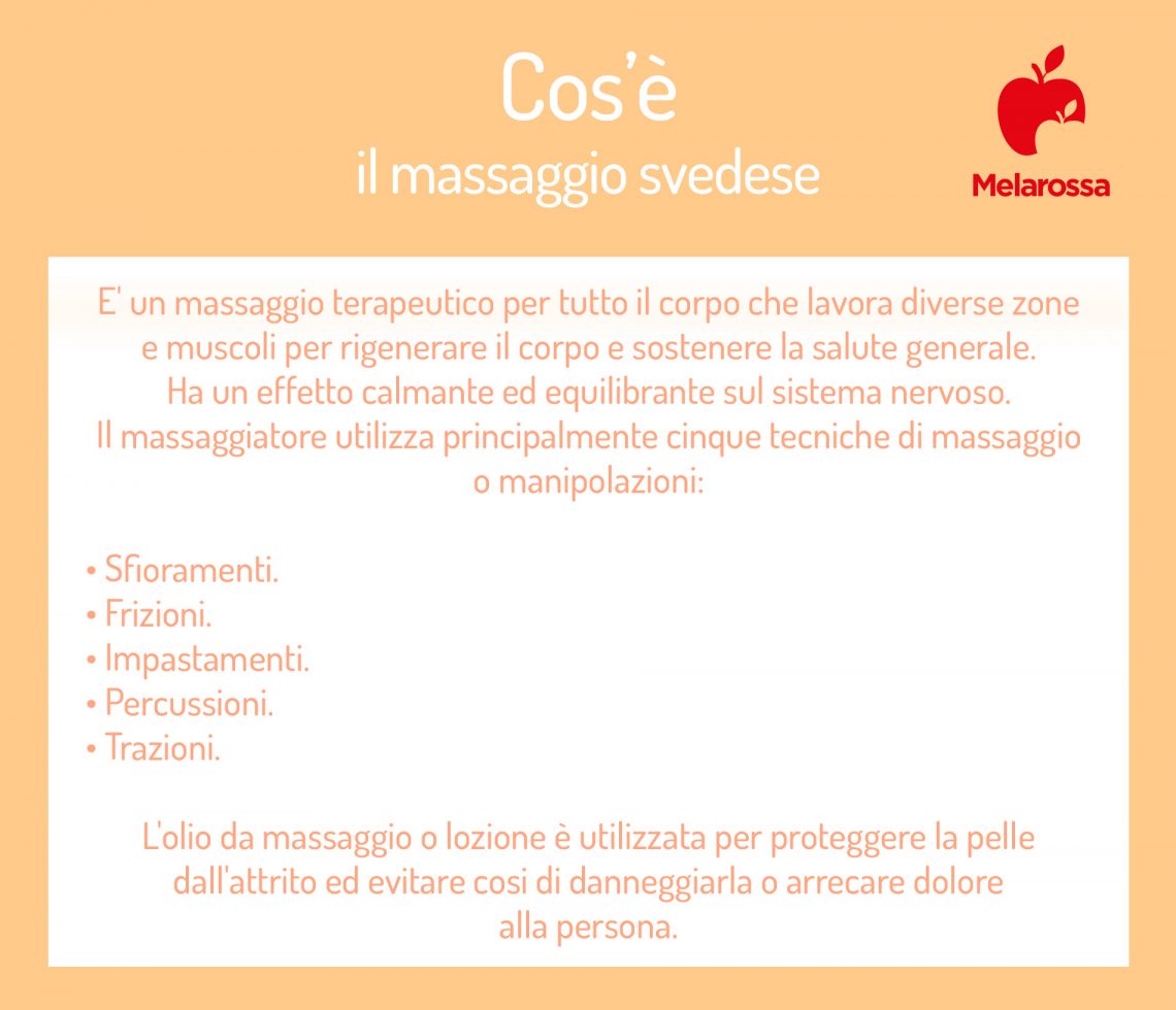 Massaggio svedese: che cos'è, tecnica, benefici e controindicazioni