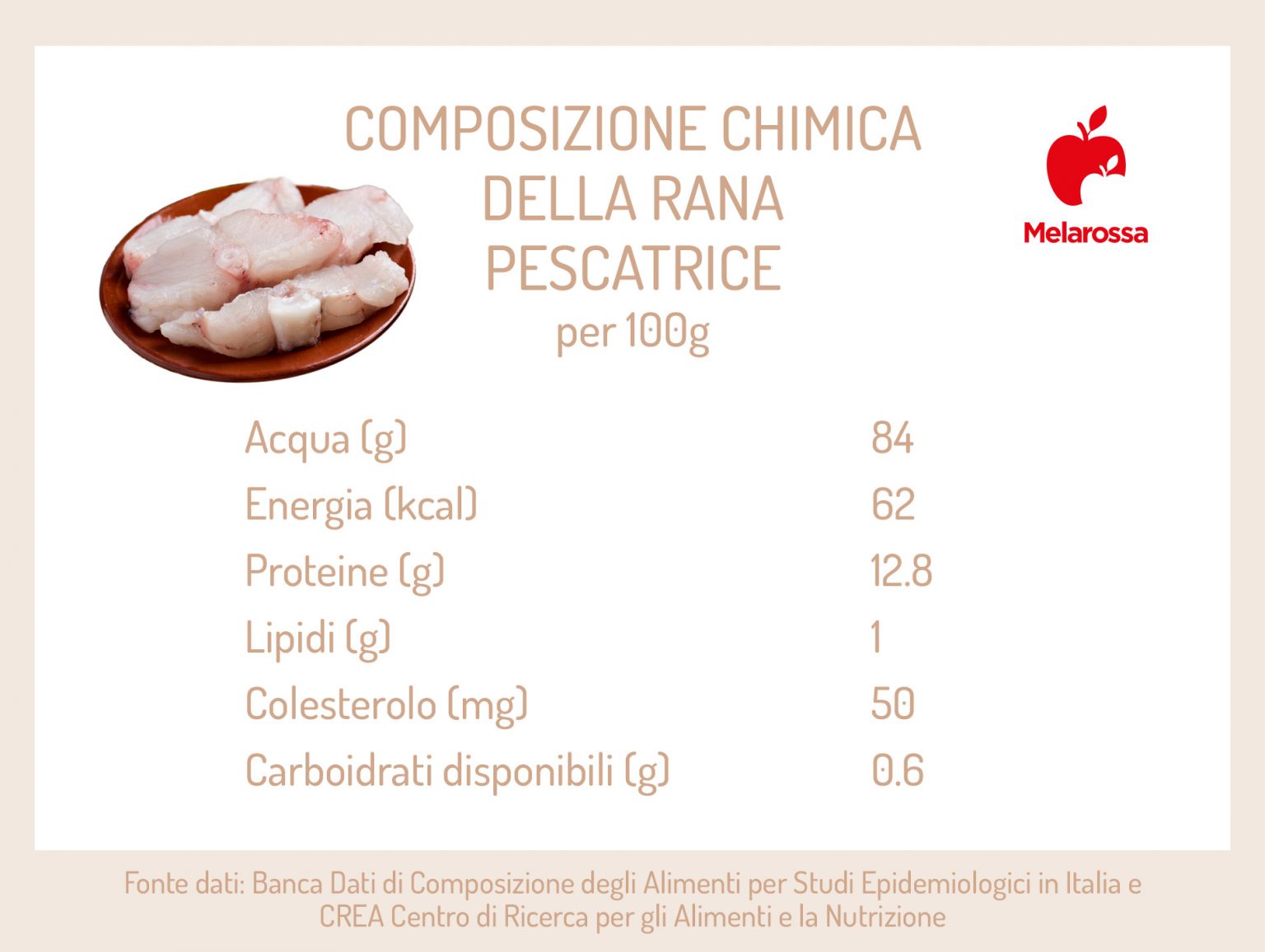 Rana pescatrice: che cos'è, proprietà, calorie, benefici, ricette