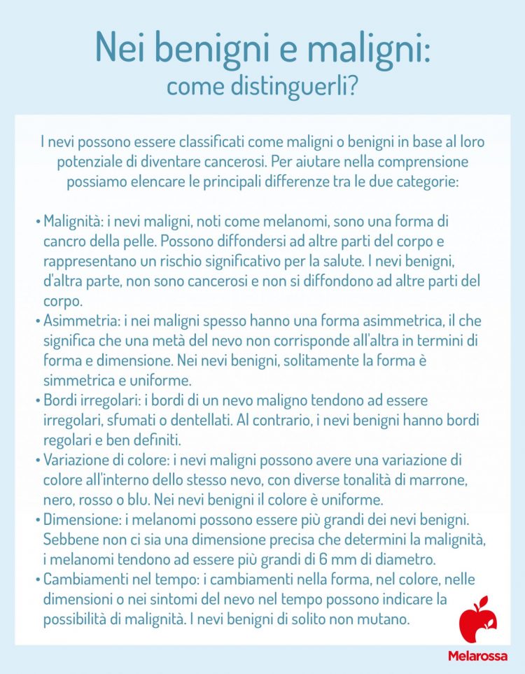 Nei: cosa sono, perché si formano, come riconoscere quelli maligni