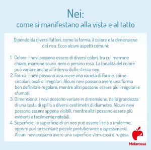 Nei: cosa sono, perché si formano, come riconoscere quelli maligni