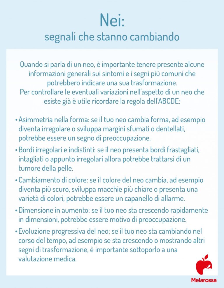 Nei: cosa sono, perché si formano, come riconoscere quelli maligni