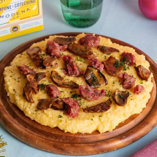 Polenta e zampone Modena IGP: un piatto unico sano e genuino - Melarossa